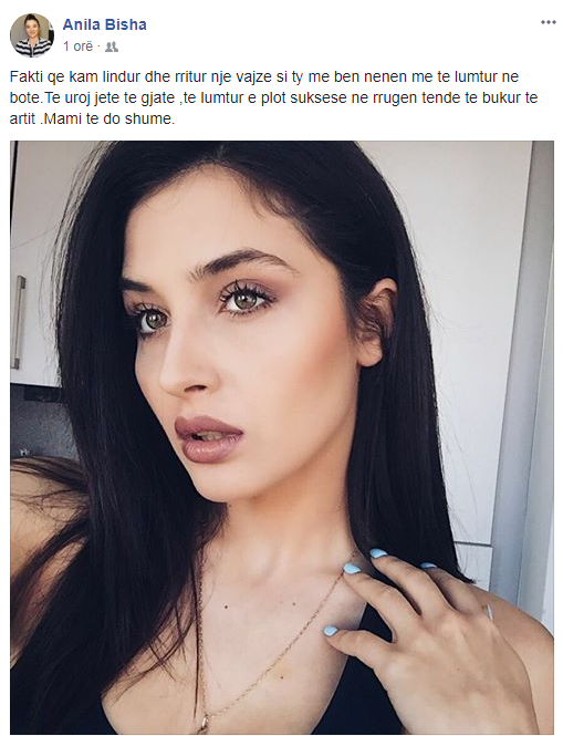 Foto/ Njihuni me vajzën simpatike të aktores Anila Bisha – Opinion.al